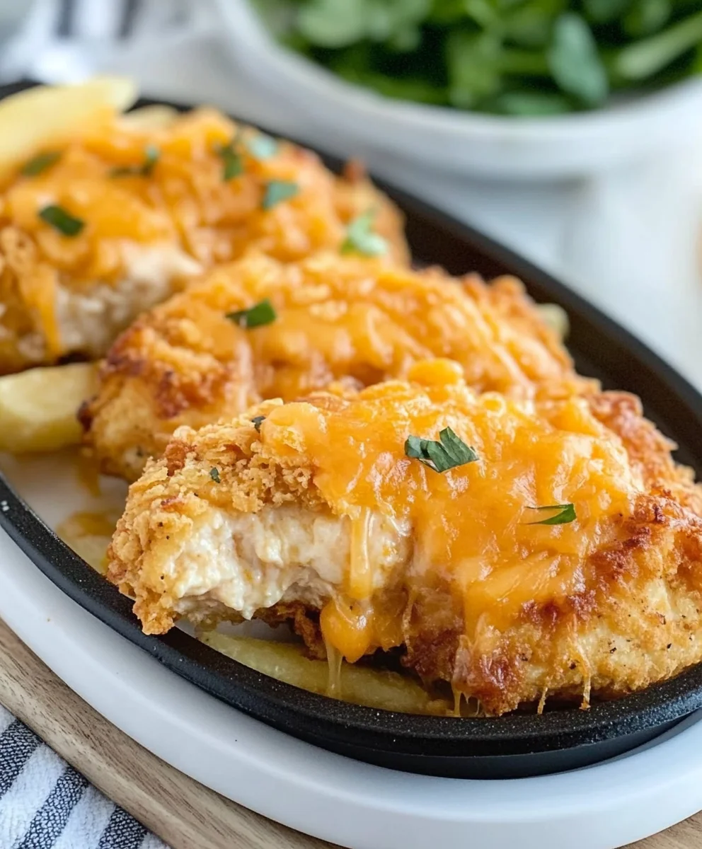 Crispy Cheddar Chicken