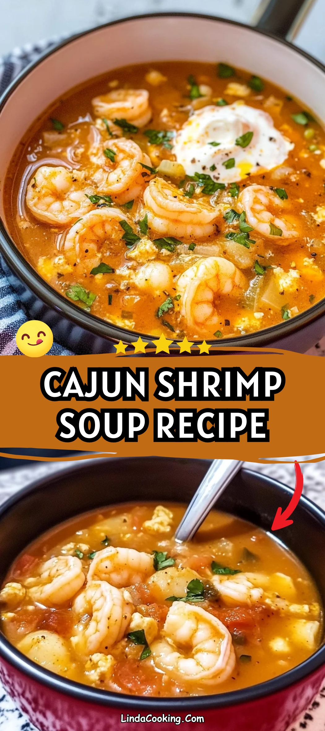 CAJUN SHRIMP SOUP RECIPE