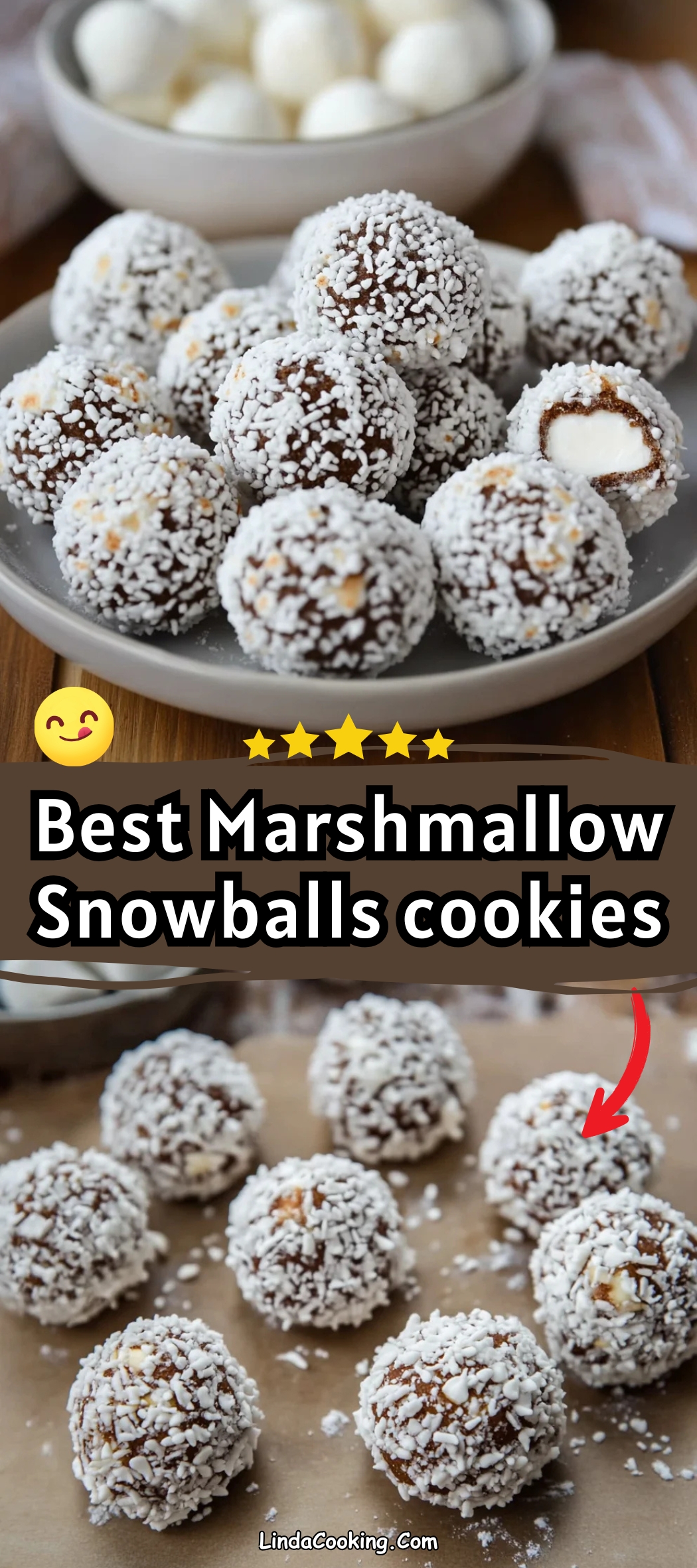 Best Marshmallow Snowballs cookies
