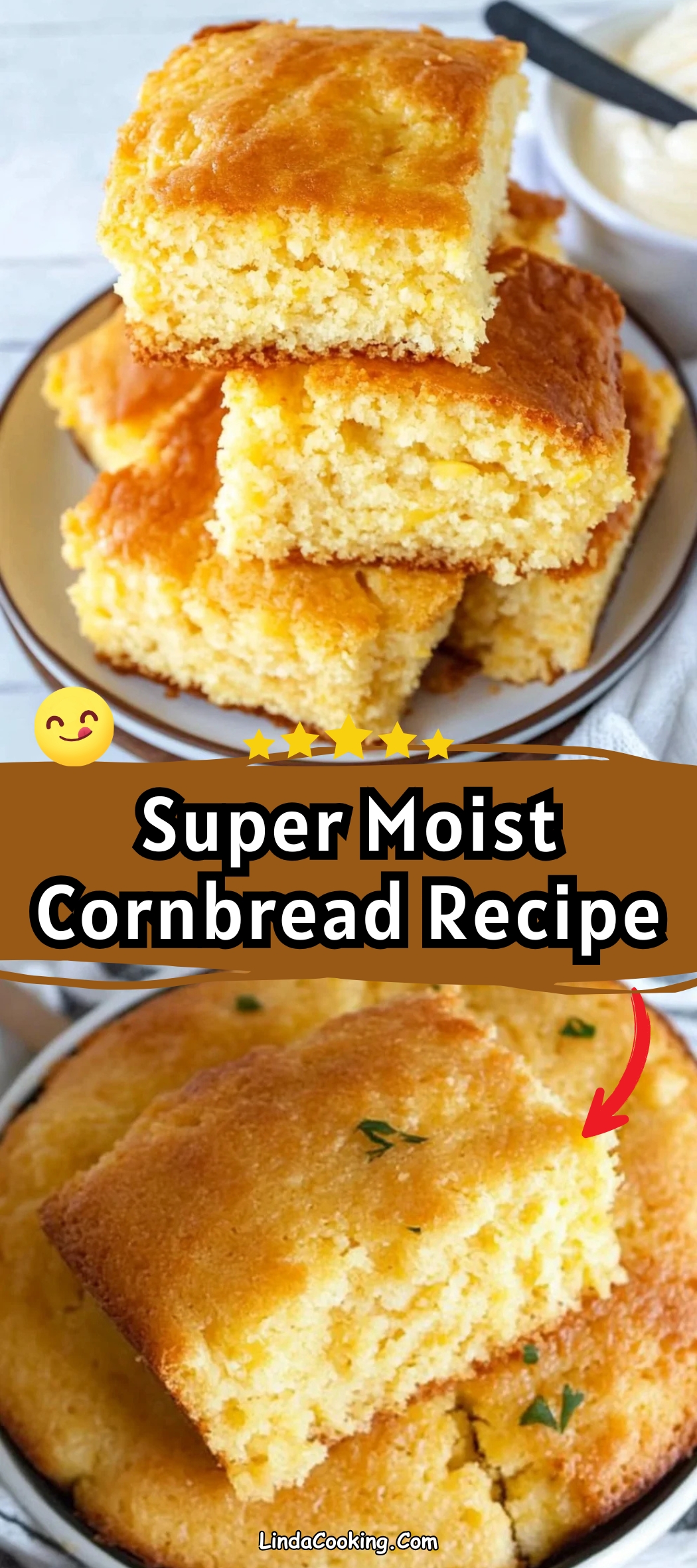 Super Moist Cornbread Recipe