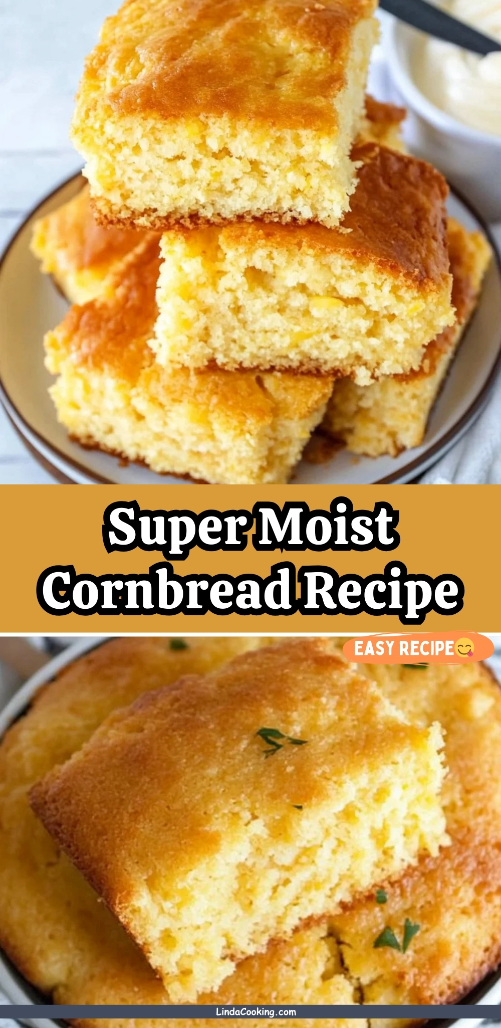 Super Moist Cornbread Recipe