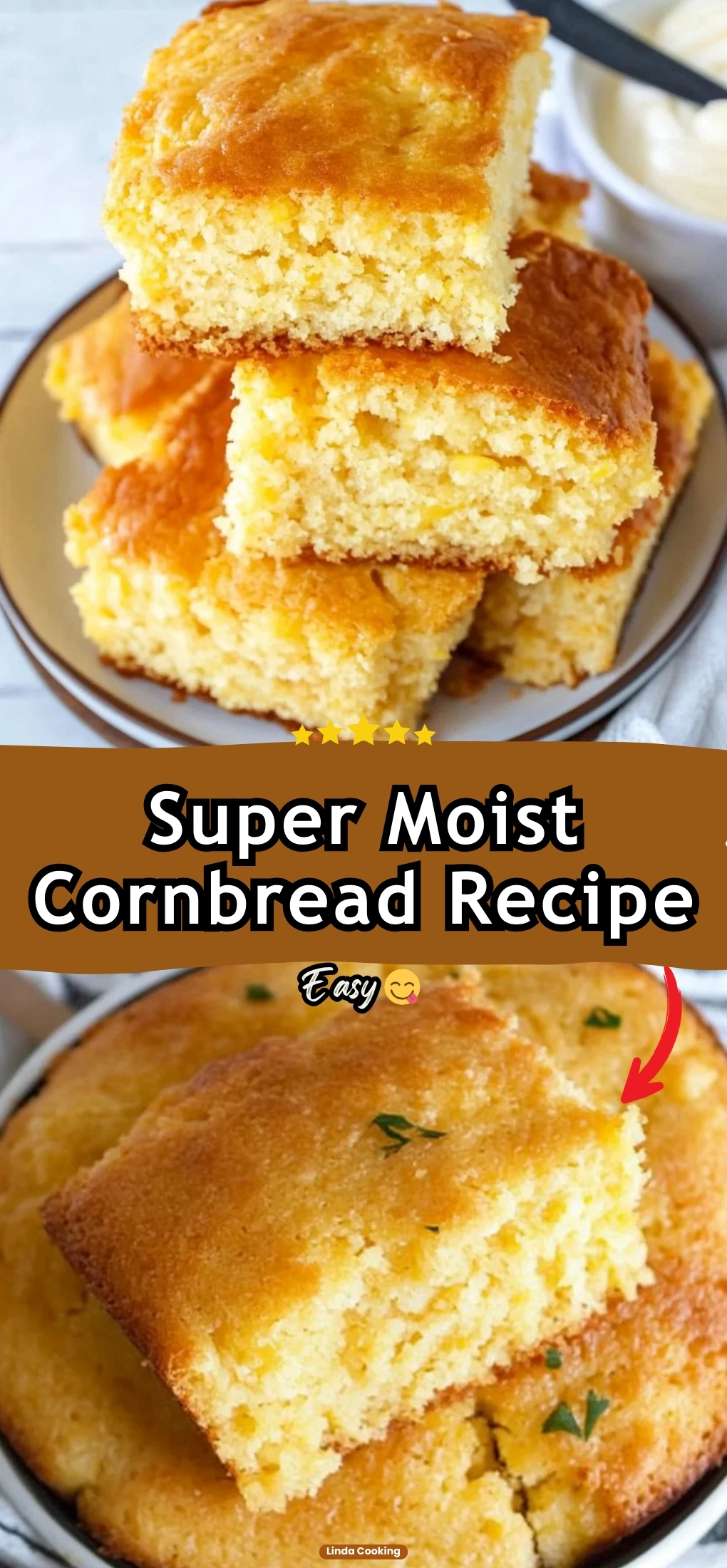 Super Moist Cornbread Recipe