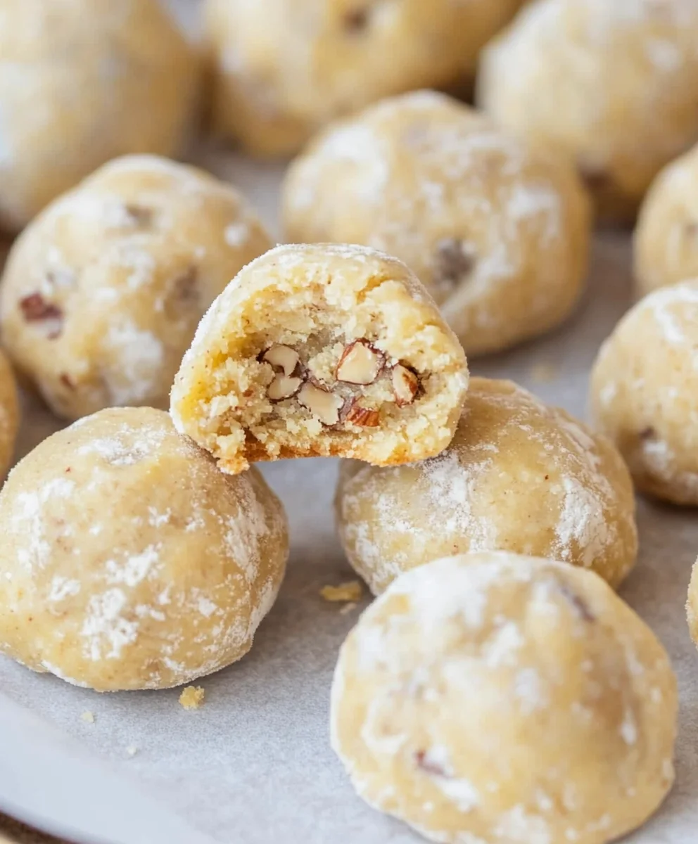 Pecan Cookie Balls Recipe
