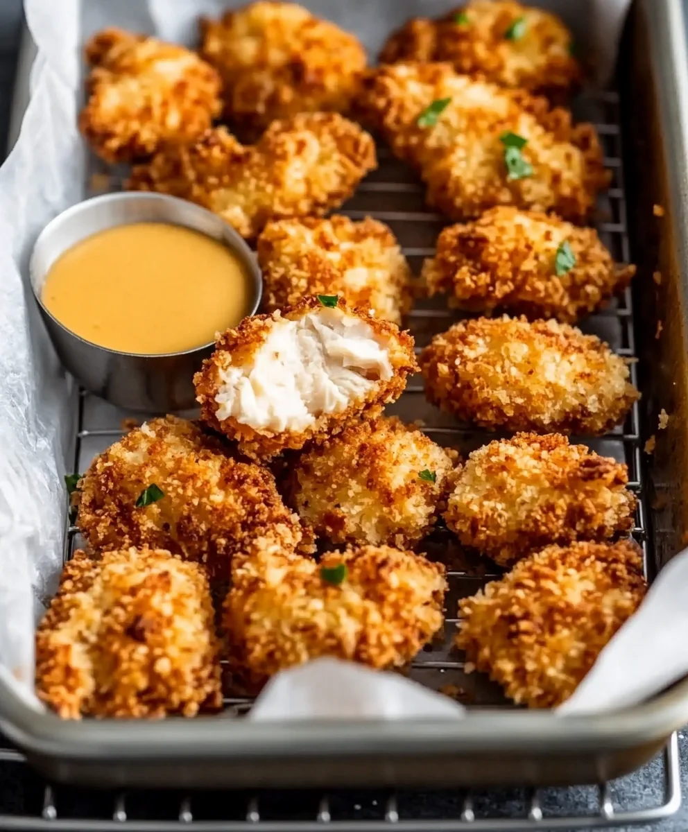 The Best Crispy Baked Chicken Nuggets