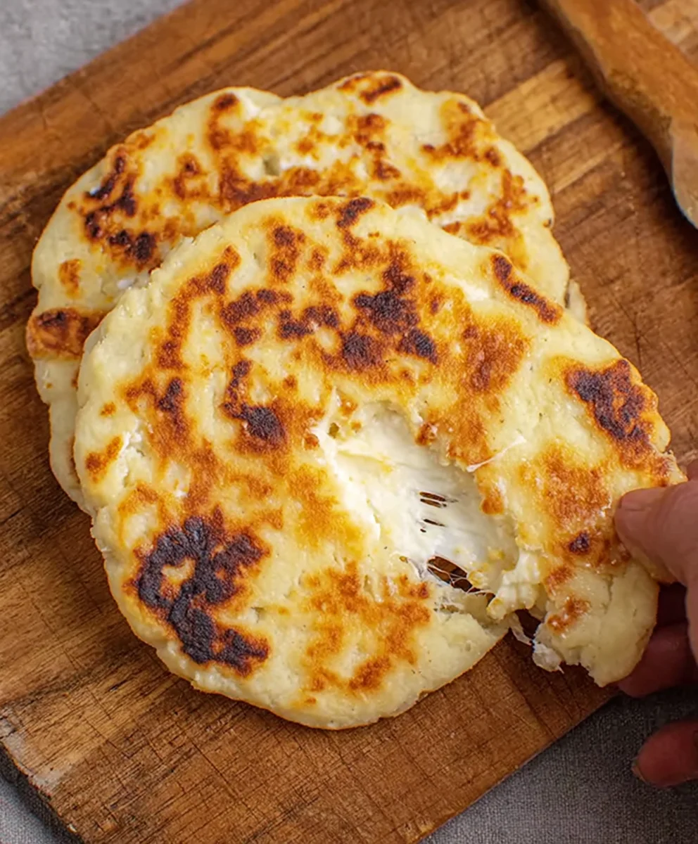 Cheese-Stuffed Colombian-Style Arepas Recipe